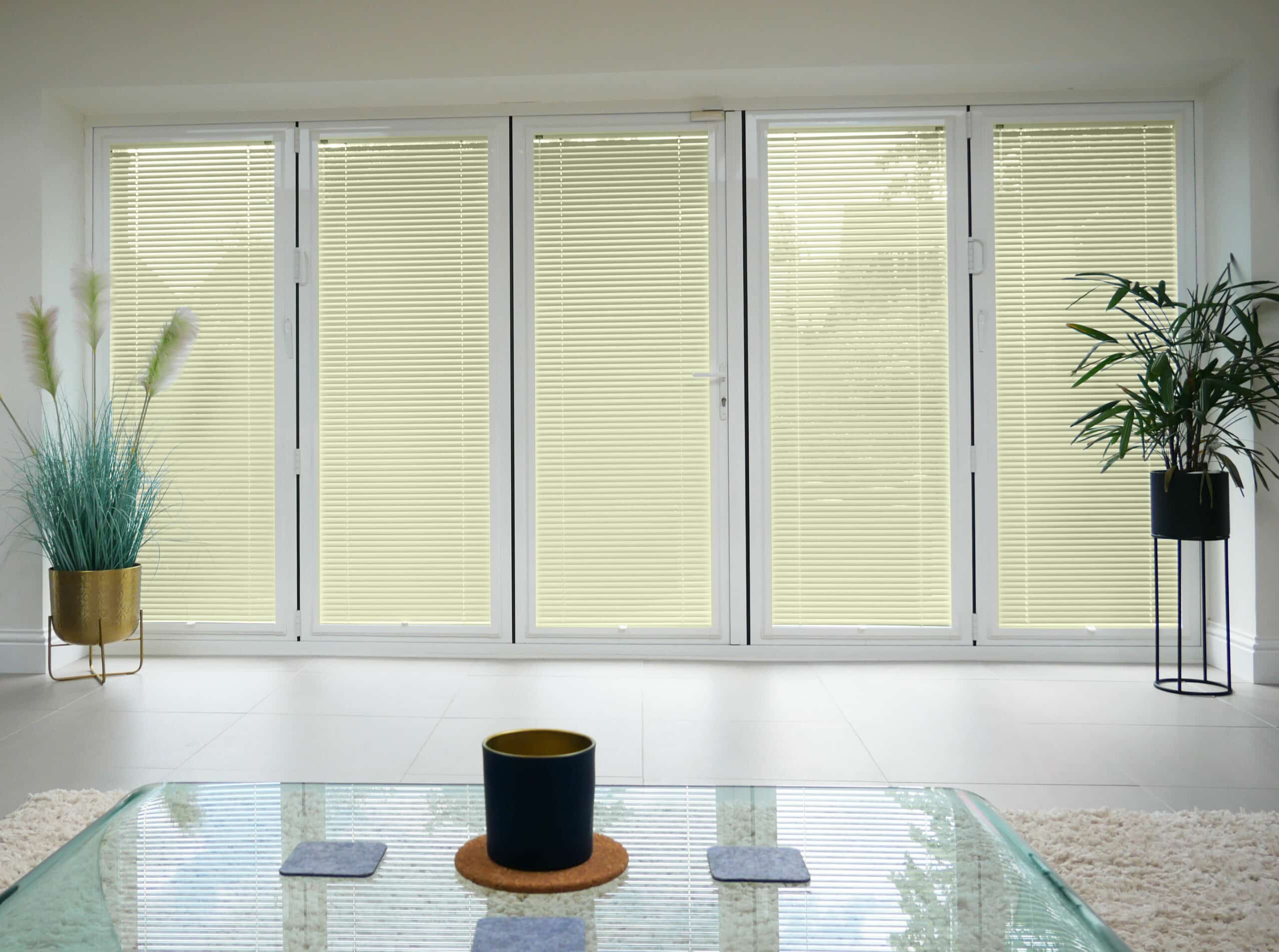 Cream Perfect Fit Venetian Blinds 25mm - Easy to Fit, Child Safe