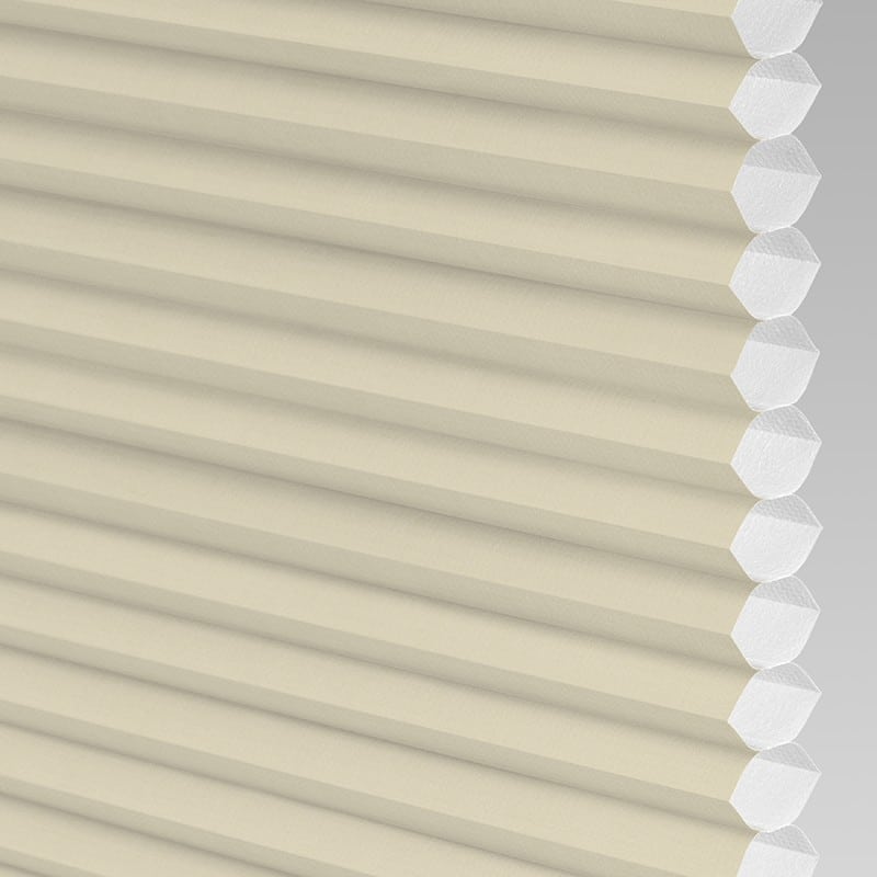 Intu Cream Micro Honeycomb Cellular - Clip in Easy Installation